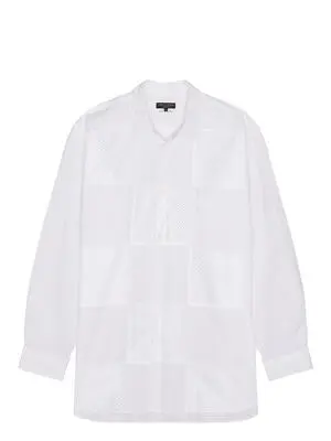 Comme Des Garçons Mesh Shirt - White