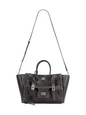 Balenciaga Bel Air Small Carry Bag - Grey