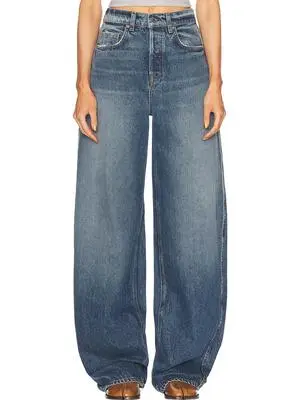 GRLFRND Paola Barrel Leg Jeans - Austin
