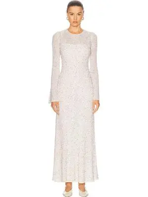 Gabriela Hearst Chandra Dress - Ivory Multi