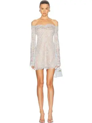 Retrofete Aino Lace Dress - Ice Blue
