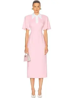 ROWEN ROSE Polo Dress - Pink