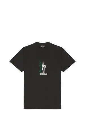 QUIET GOLF Clubman Tee - Black