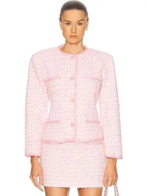 ROWEN ROSE Tweed Jacket - Pink