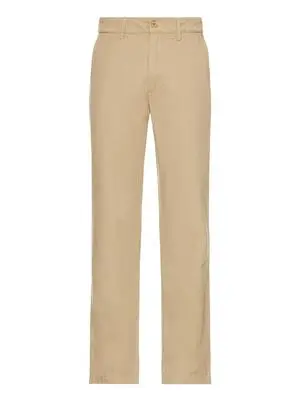 QUIET GOLF Quiet Golf Monogram Chino Pant In Beige