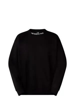 The North Face Logo-print Crewneck Sweatshirt - Black