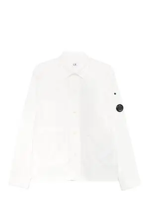 C.P. COMPANY Popline Overshirt - White
