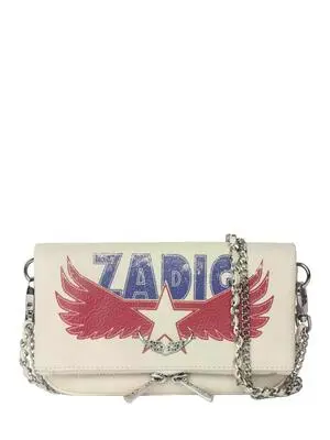 Zadig&Voltaire Nano America Shoulder Bag - White