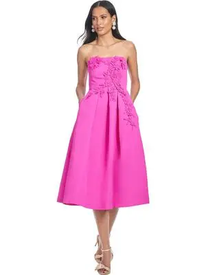 Sachin & Babi Evie Dress - Cerise