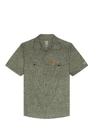TOPO DESIGNS Topo Designs Retro River Shirt In Army.