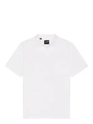 CUTS Interlock Polo - White