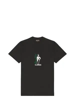 QUIET GOLF Clubman Tee - Black
