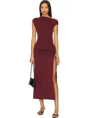 Lioness X Original Sin Dress - Maroon