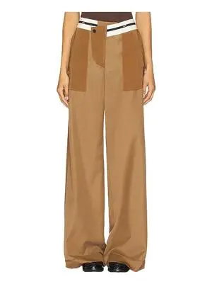 Monse Inside Out Trousers - Brown