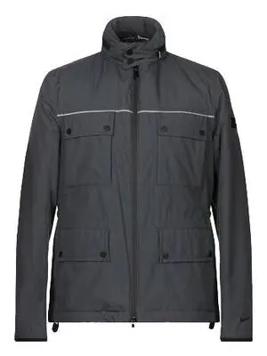 Peuterey Safari Jacket With Reflective Trims - Grey