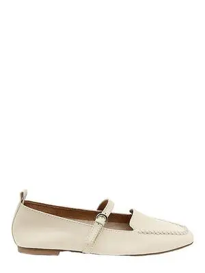 KELSI DAGGER BROOKLYN Ferry Mary Jane Loafers - White