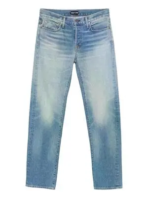 TOM FORD Faded-effect Jeans - Blue