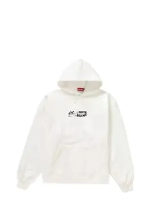 Supreme Box Logo Hoodie White