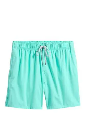 VINTAGE SUMMER Volley Swim Trunks - Teal