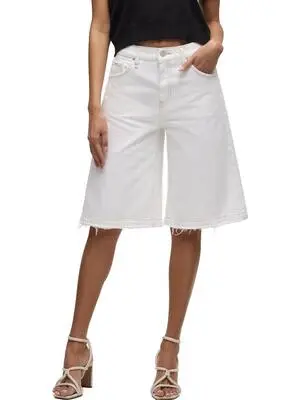 Hudson Jeans Skylar Denim Long Short - White