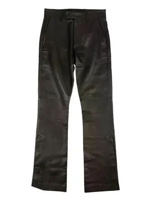 Amiri Leather Trousers - Black