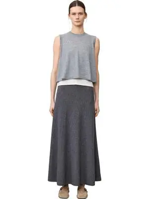 LISA YANG LISA YANG Torie Skirt Graphite
