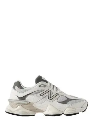 NEW BALANCE 9060 Leather And Mesh Sneakers White