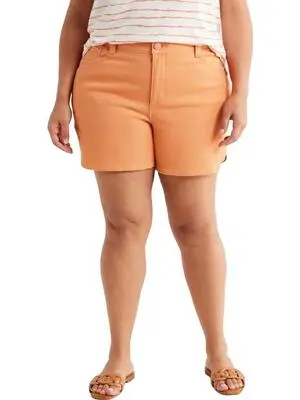 WIT & WISDOM Skyrise High-Waist Denim Shorts