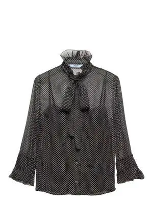 Prada Silk Shirt - Black