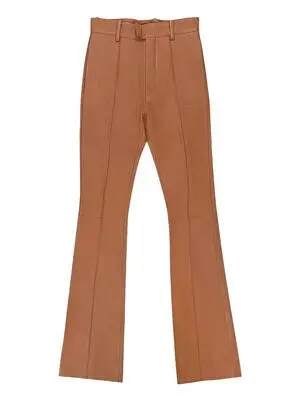 Amiri Leather Trousers - Brown