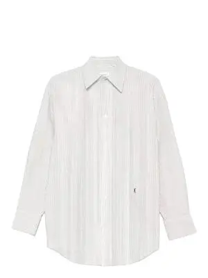Saint Laurent Striped Shirt - White