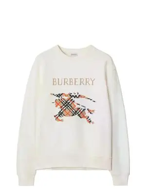 Burberry Cotton-blend Sweatshirt - Neutrals
