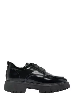 NEROGIARDINI Leather Loafers - Black