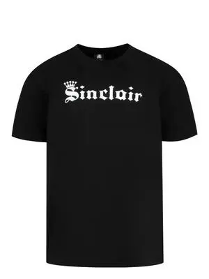 SINCLAIR Old English T-shirt - Black