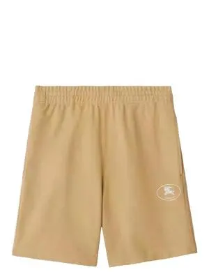 Burberry Cotton Shorts - Neutrals