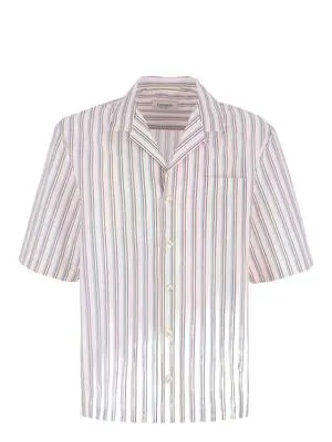 LANEUS Cotton Shirt - Pink