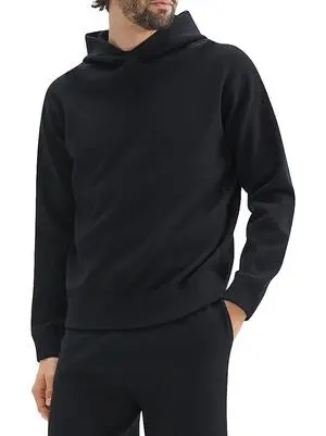 Theory Relaxed Fine Bilen Hoodie - Black