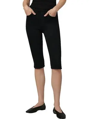 Joe's Jeans The All Day Elastic Waist Capri Jeans - Black
