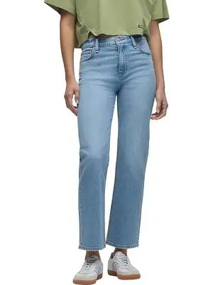 Hudson Jeans Remi High-rise Straight-leg Jeans - Americana