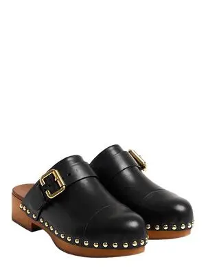 Chloé Jeannette Clogs - Black