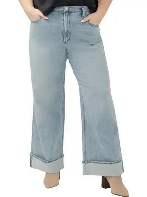 SILVER JEANS CO. High-waist Wide Leg Jeans - Harmony