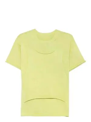 Issey Miyake Knitted T-shirt - Green