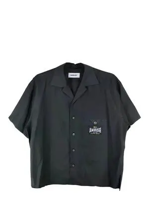 AMBUSH Button-up Short Sleeve Shirt - Black