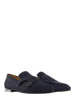 SCAROSSO Ernesto Loafers Blue - Suede