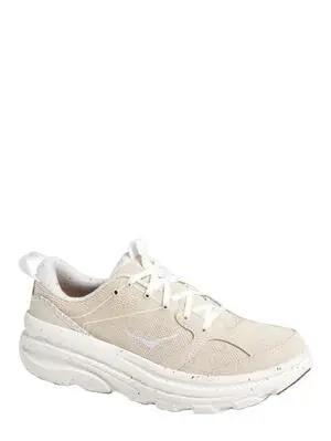 HOKA Bondi B 3 Bp Sneaker - Frost / Pepper