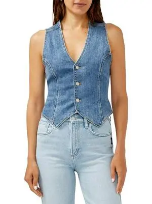 SILVER JEANS CO. Classic Denim Vest