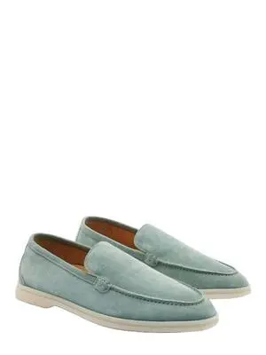 SCAROSSO Ludovico Loafers Sage - Suede