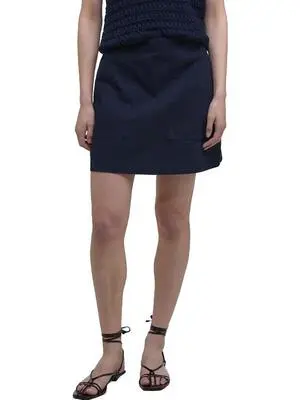 BARBOUR Cary Cotton Twill Miniskirt
