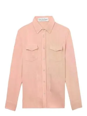 GOD'S TRUE CASHMERE Cashmere Shirt - Pink