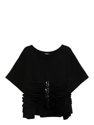 UNDERCOVERISM Belted T-shirt - Black